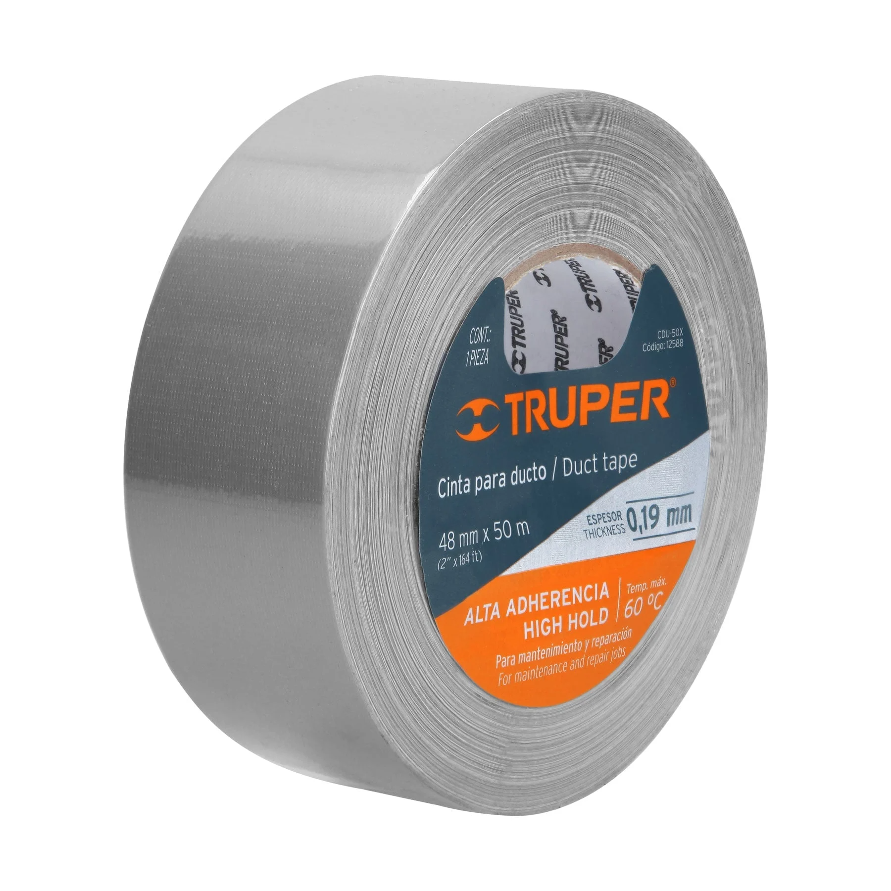 CINTA GRIS TRUPER DUCTAPE 50 MT – Full herramientas